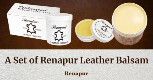 [Renapur Leather Balsam] Easy-to-Use Leather and Faux Leather Care ...