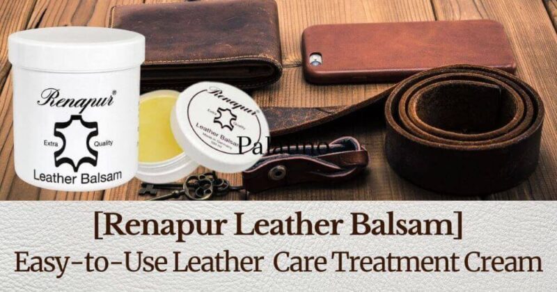 [Renapur Leather Balsam] Easy-to-Use Leather and Faux Leather Care ...