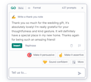 Grammarly【generative AI】とは？AI自動英文生成ツールの使い方と機能紹介